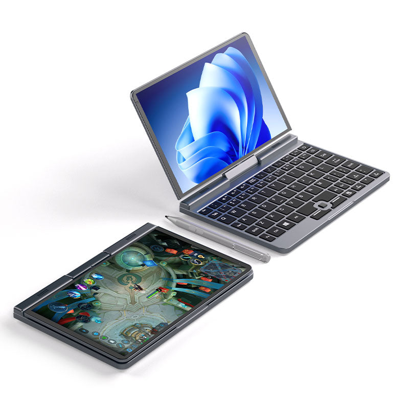 Crelander P8 Pocket Laptop 8 inch Intel Alder Lake N100 Mini PC ...